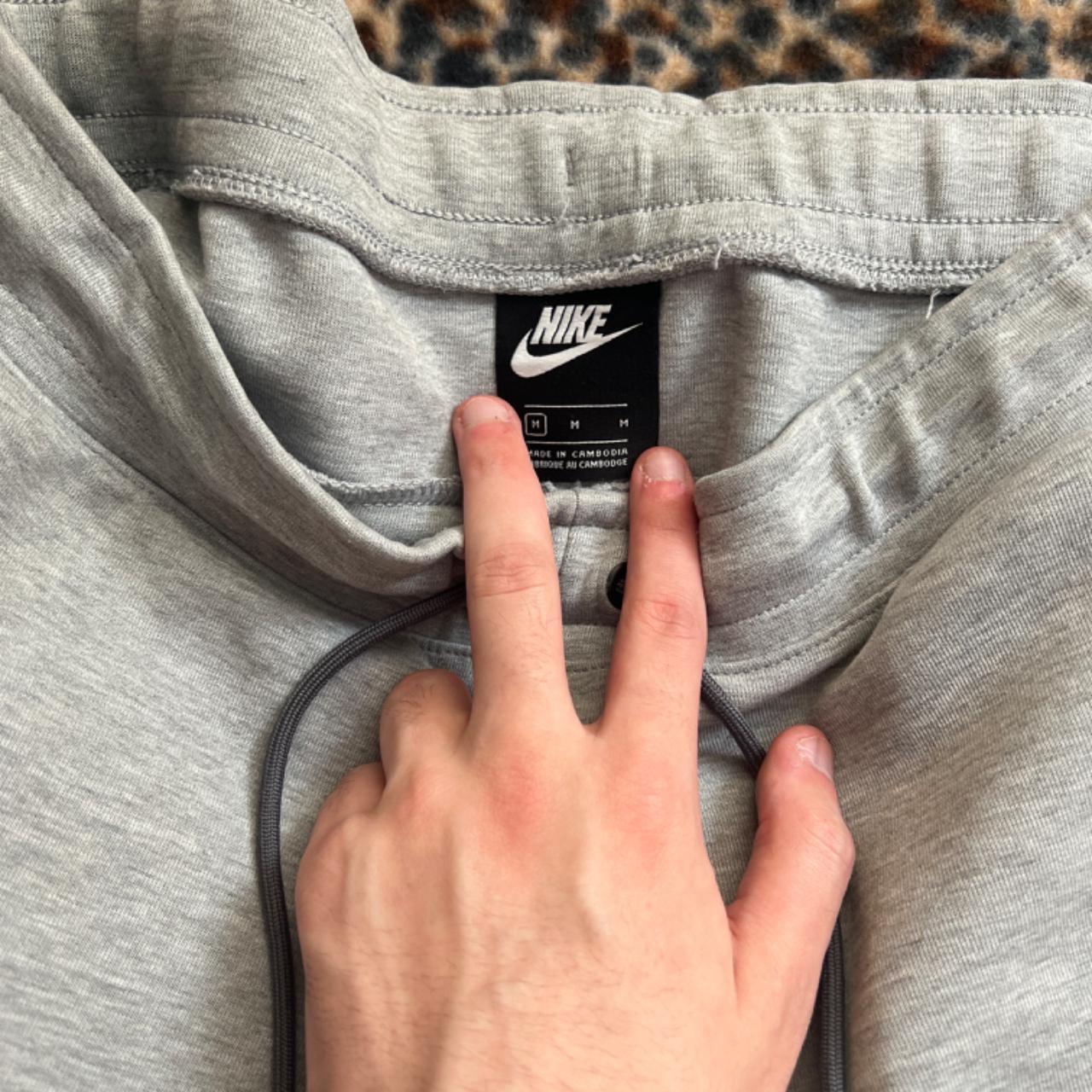 Grey Nike Tech Fleece Joggers Old Season Size... - Depop