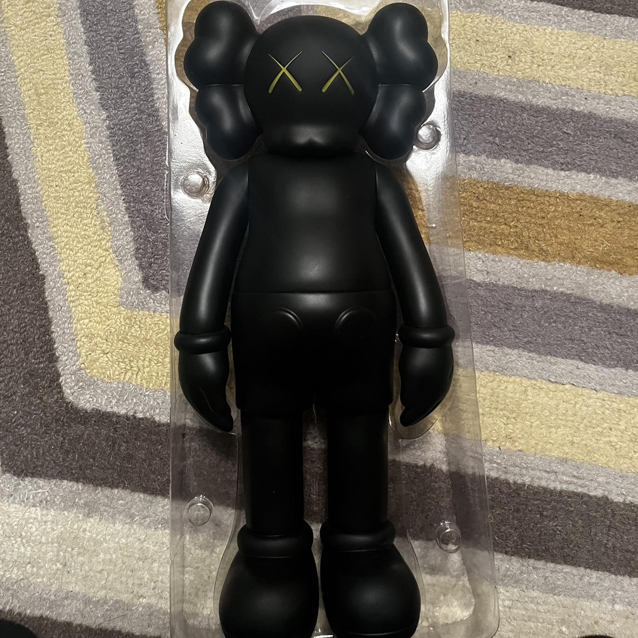 Black 16 inch Kaws Figure. With Movable... - Depop