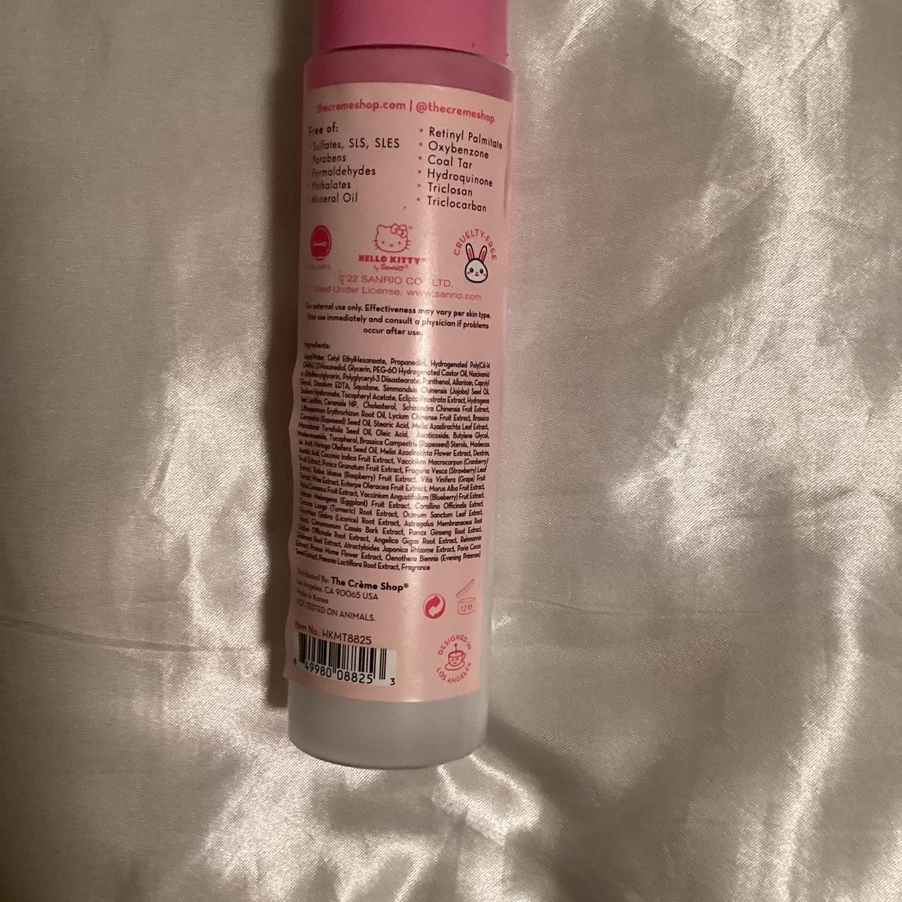 Creme x hello kitty toner new Retails for... - Depop