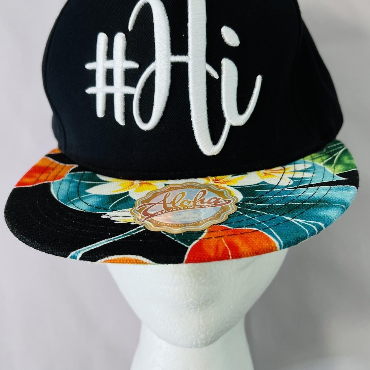 Aloha Headwear Floral Hawaiin Island Style Baseball... - Depop