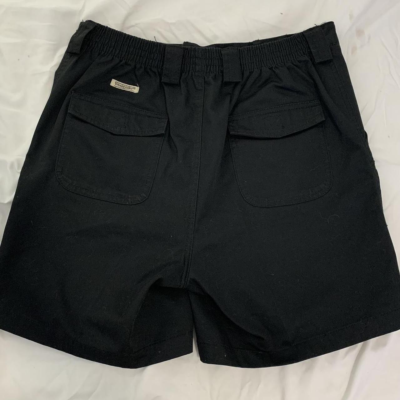 Black cargo shorts Brand: weekender Size: 34 - Depop