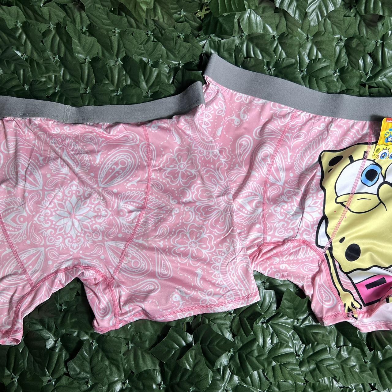 Spongebob Squarepants Nickelodeon Boxer Briefs... - Depop