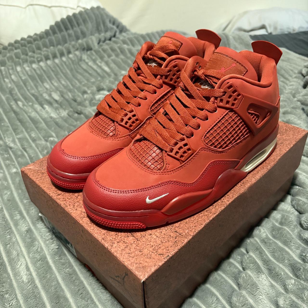 Jordan Brick 4s 🧱 All sizes available 📲 red... | Depop