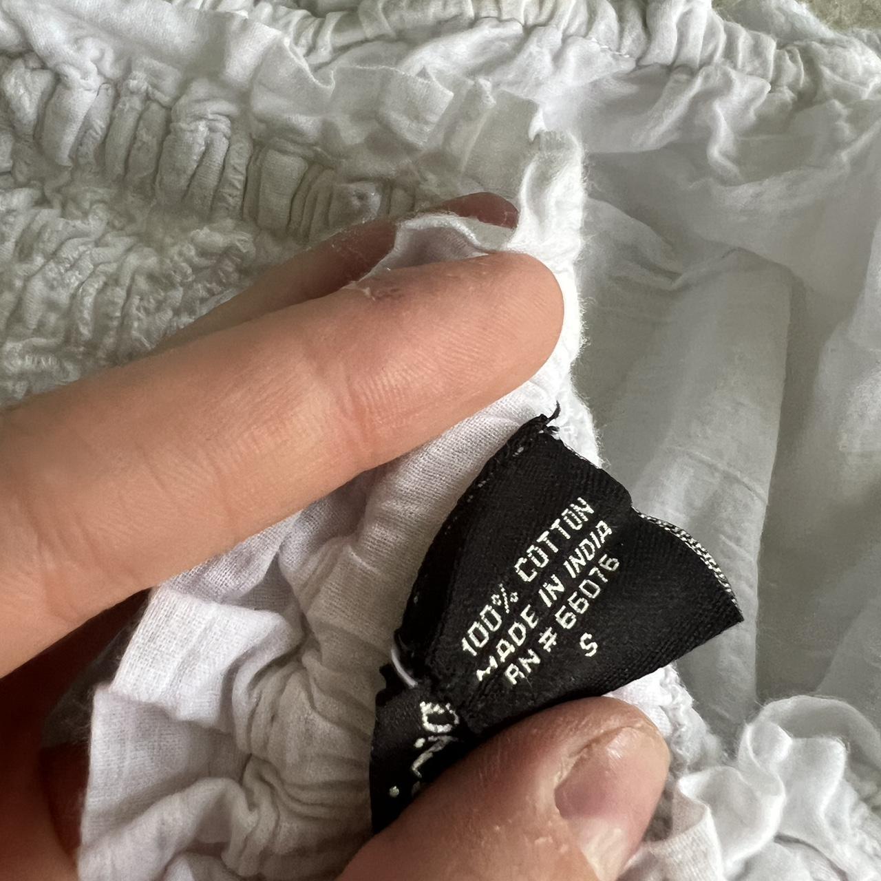 Raviya Women's White Dress | Depop