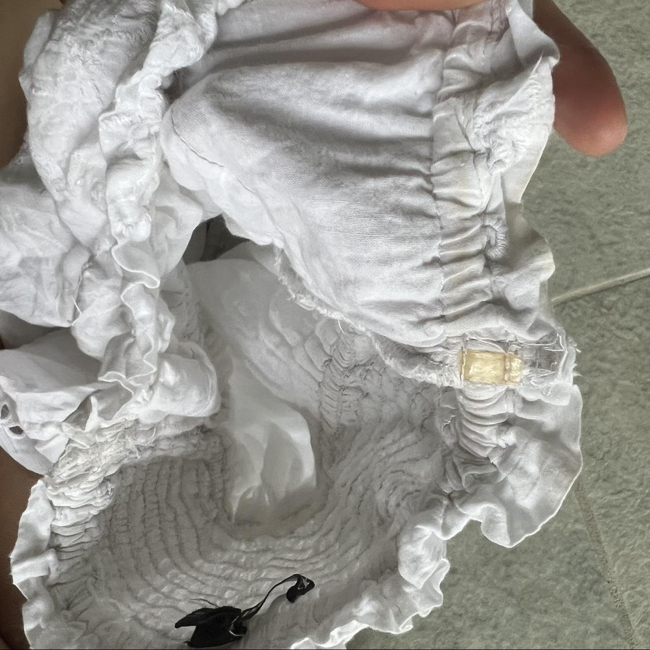 Raviya Women's White Dress | Depop