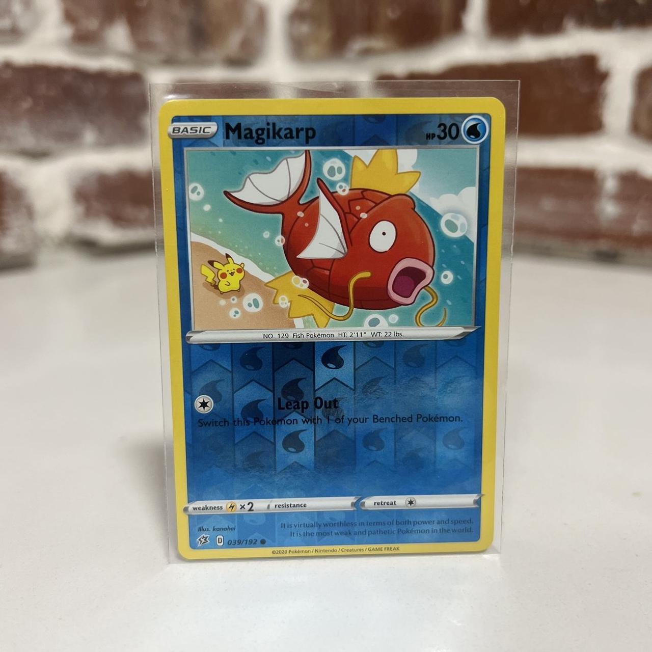 Pokémon TCG 2020 Pokemon Magikarp #039/192 Reverse... | Depop