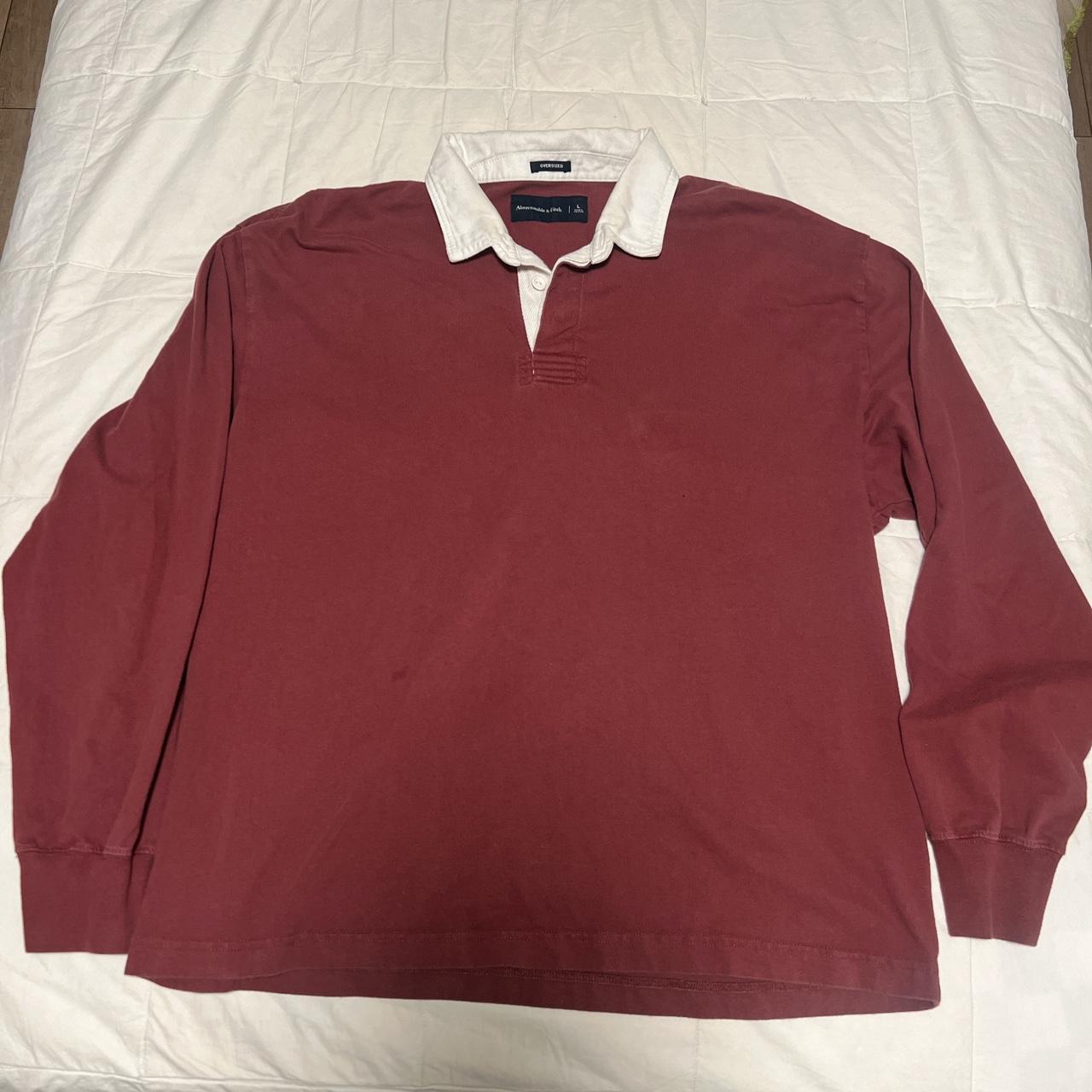 Oversized Large Abercrombie And Fitch Long Sleeved Depop