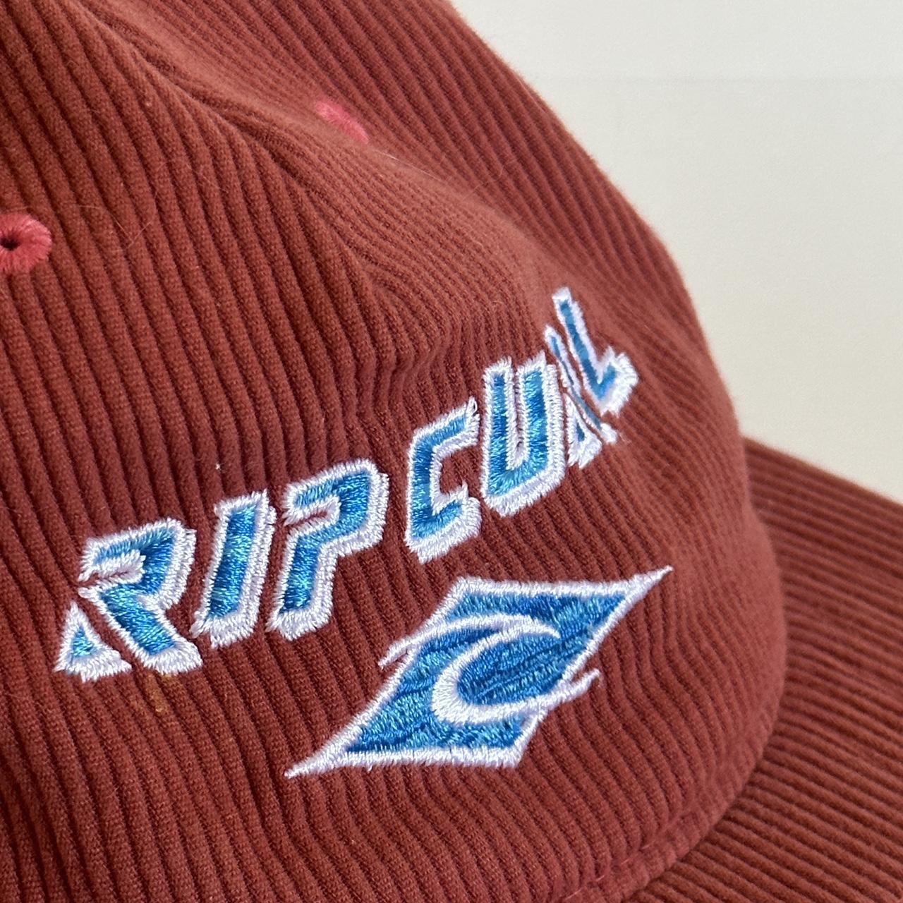 “RIP CURL” corduroy hat - Depop