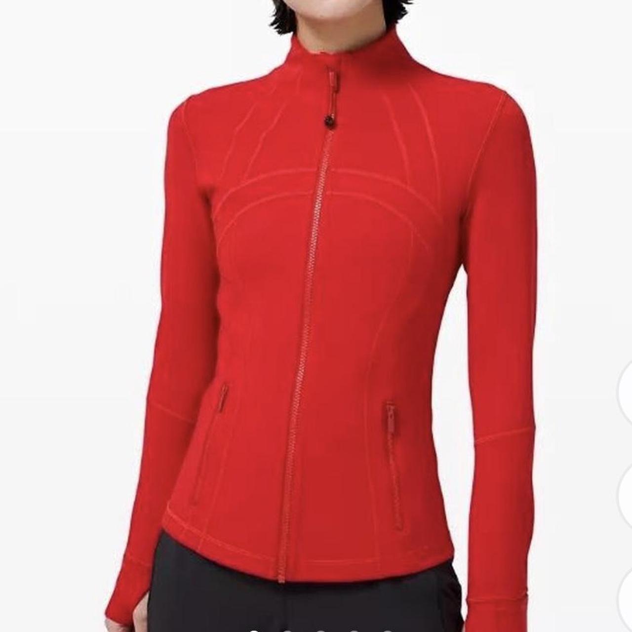 Lululemon Red Define Jacket Bbl Jacket Us Size 2 Depop