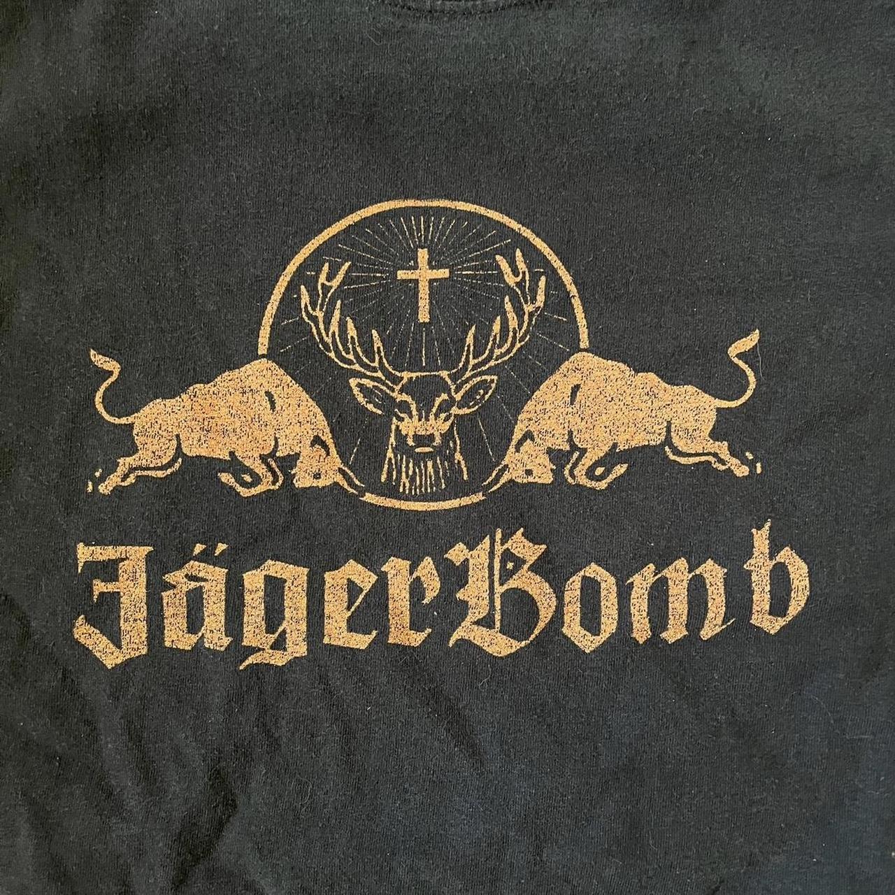 jager bomb graphic t shirt size L baggy... - Depop