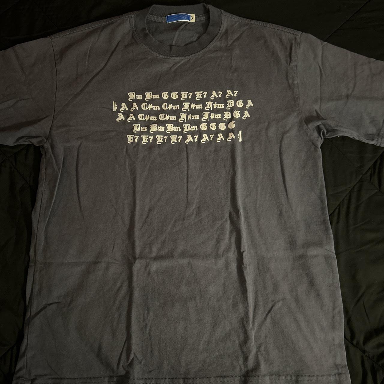 Number Nine gothic print tee (SEND OFFERS!) - Depop