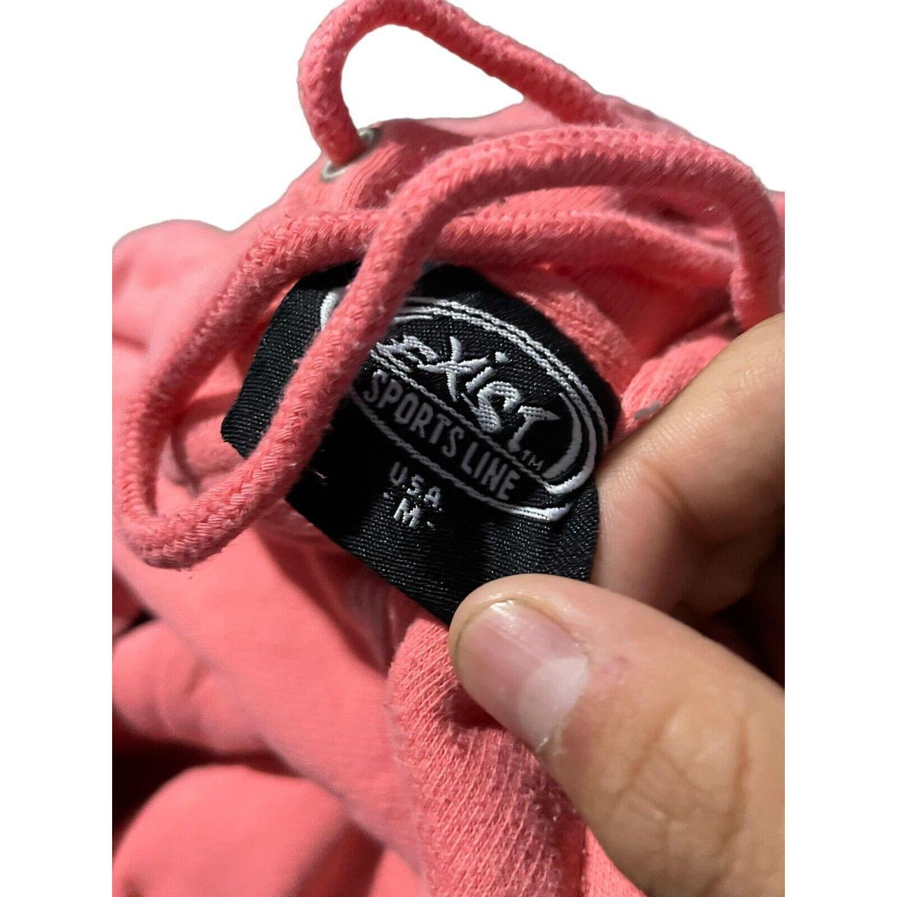 Exist Pink Hoodie Long Sleeve Outdoors Casual Mens... - Depop