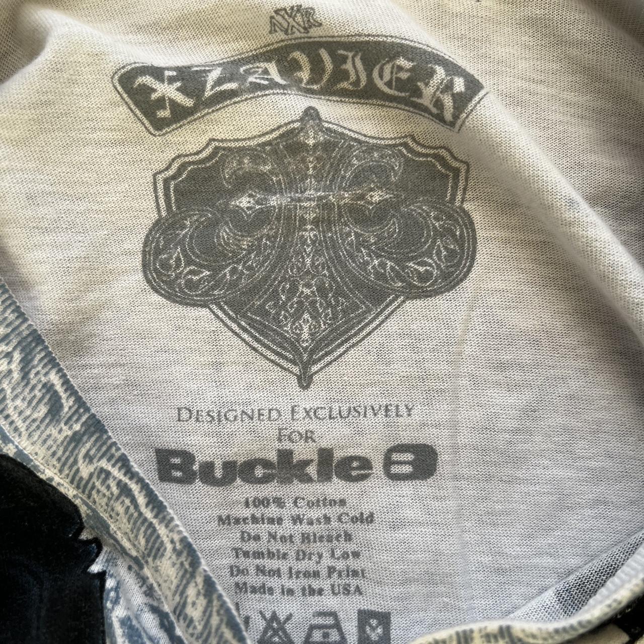 Xzavier shirt size Medium has a sick asf design... - Depop