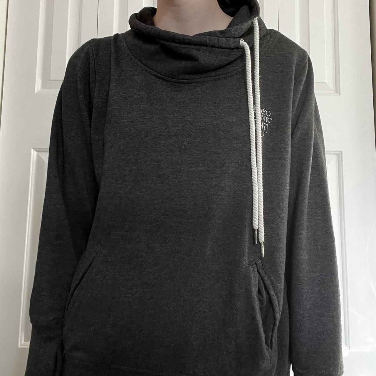 Mayo Clinic merch. Cowl neck long sleeve strings - Depop