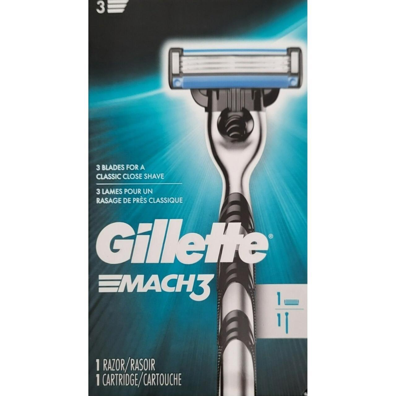 2 x Gillette Mach3 Razor with 1 Cartridge Brand New... - Depop