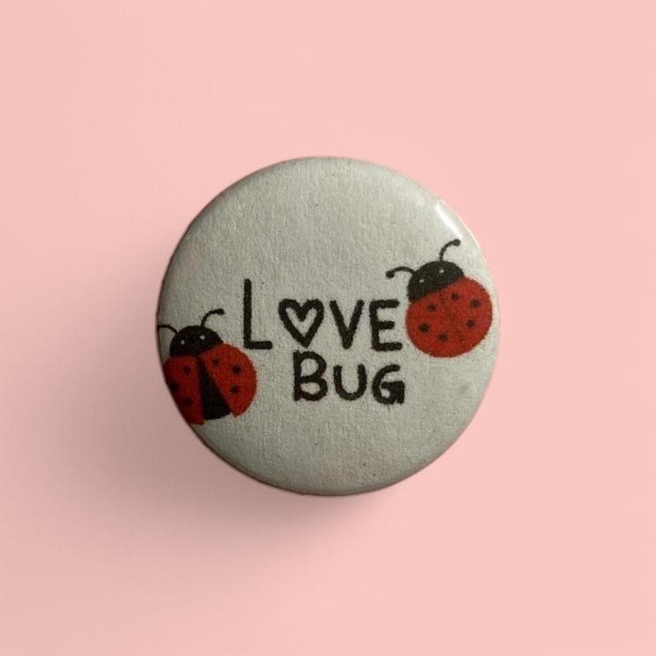 love bug pin! 🐞 -1.25” -Metal Back -cute accessory... | Depop