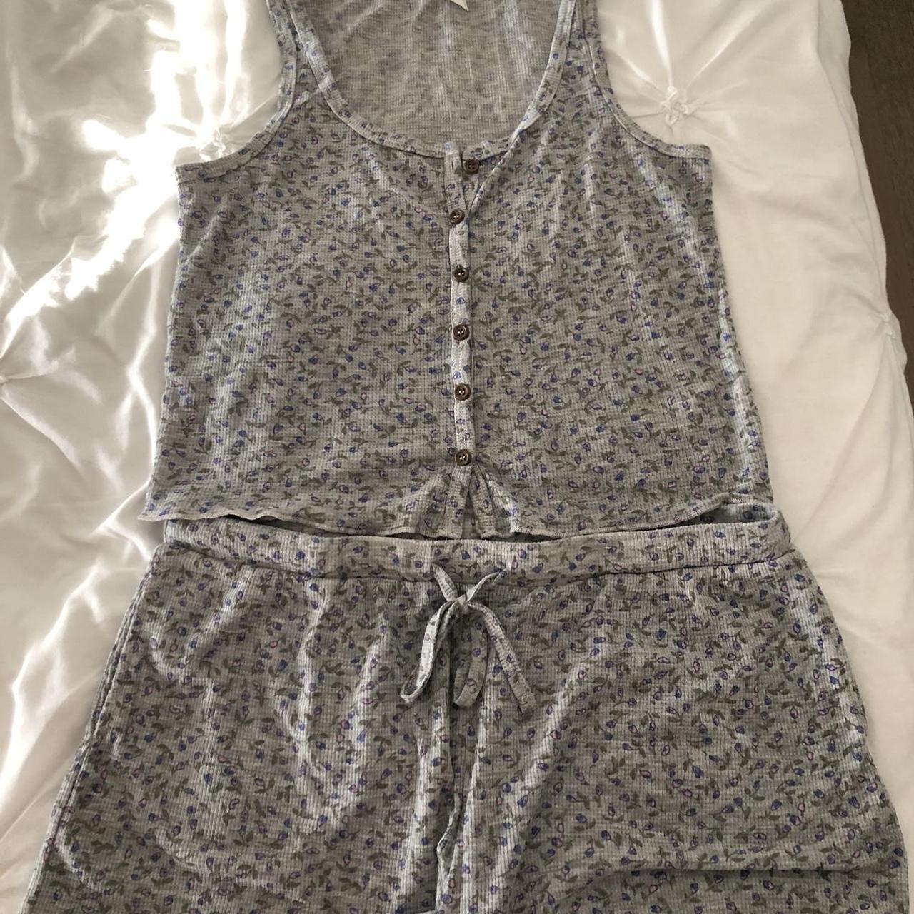 Matching singlet shorts PJ set Both size M Cotton... - Depop