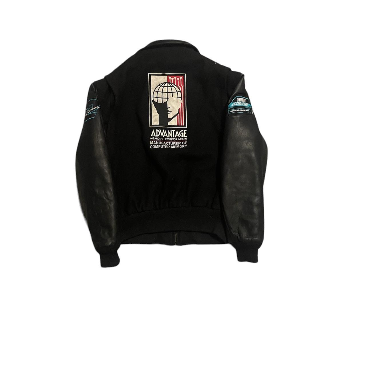 90s racing varsity jacket fits like a medium #90s... - Depop