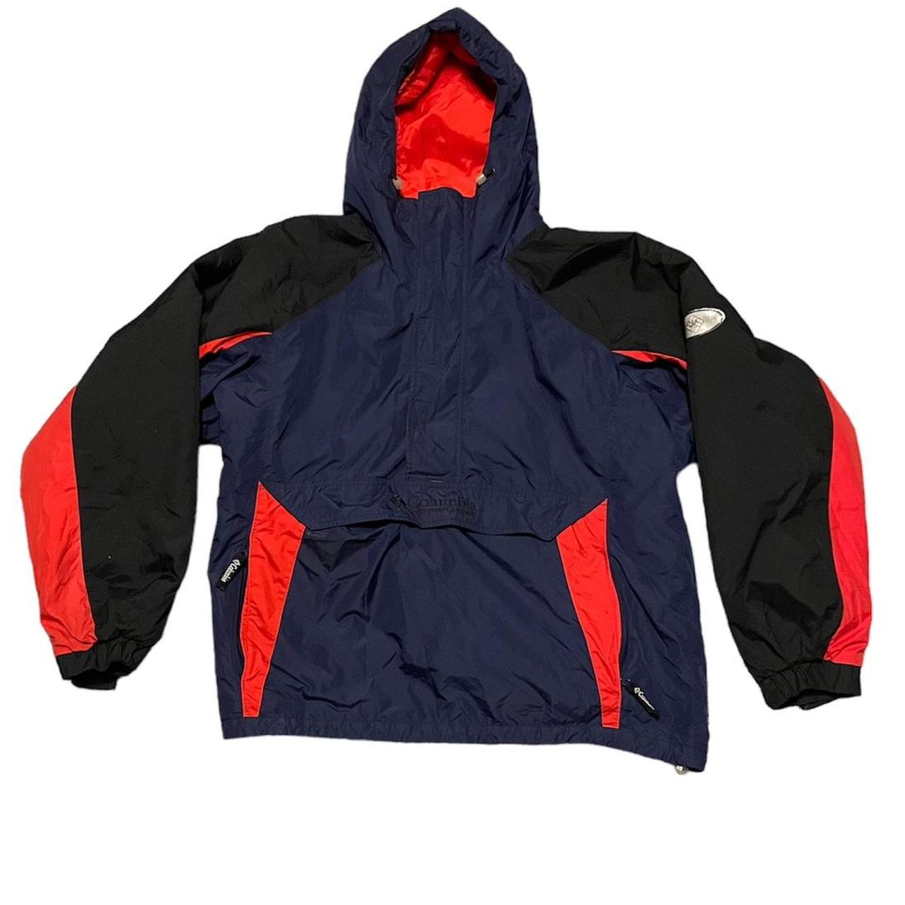 90s Columbia sport half zip ski jacket great shape,... - Depop