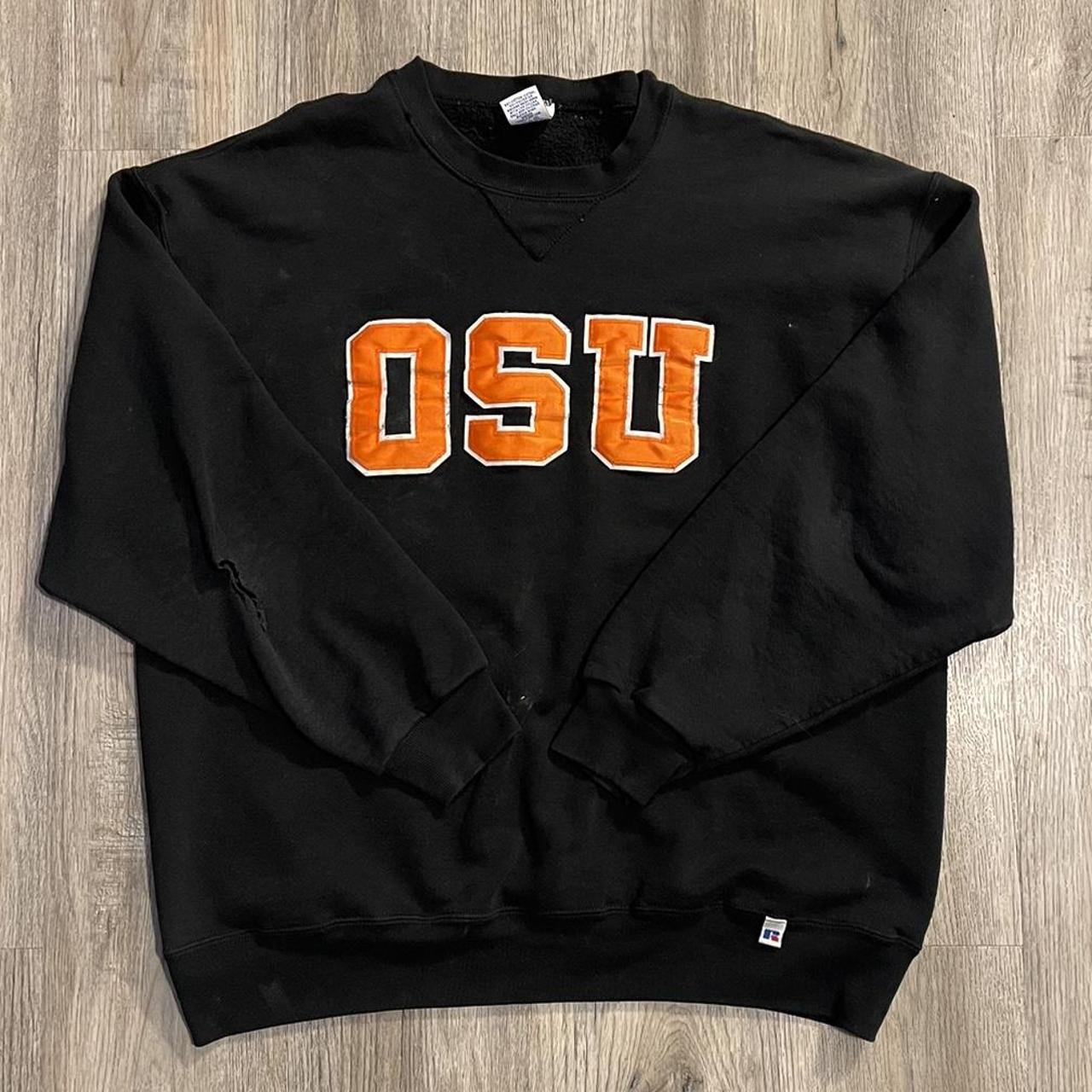 Super Sick Vintage Russel OSU... - Depop
