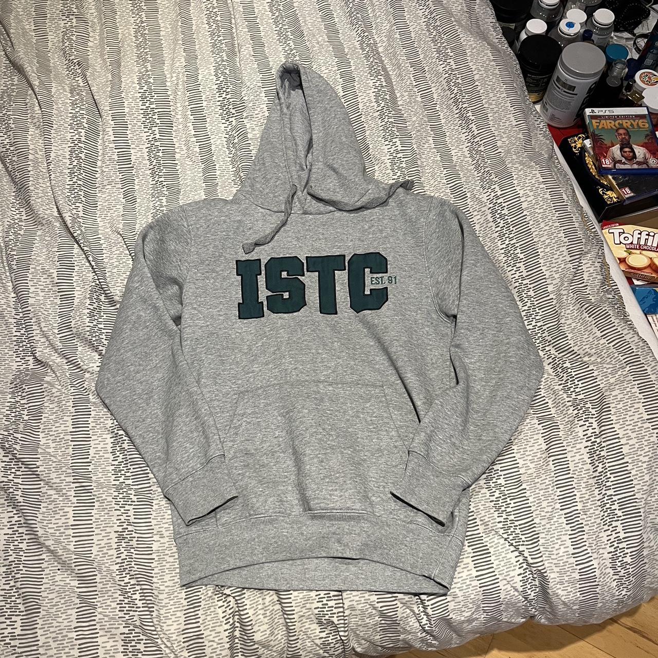 Men’s medium college hoodie. Sick jumper and I’m... - Depop