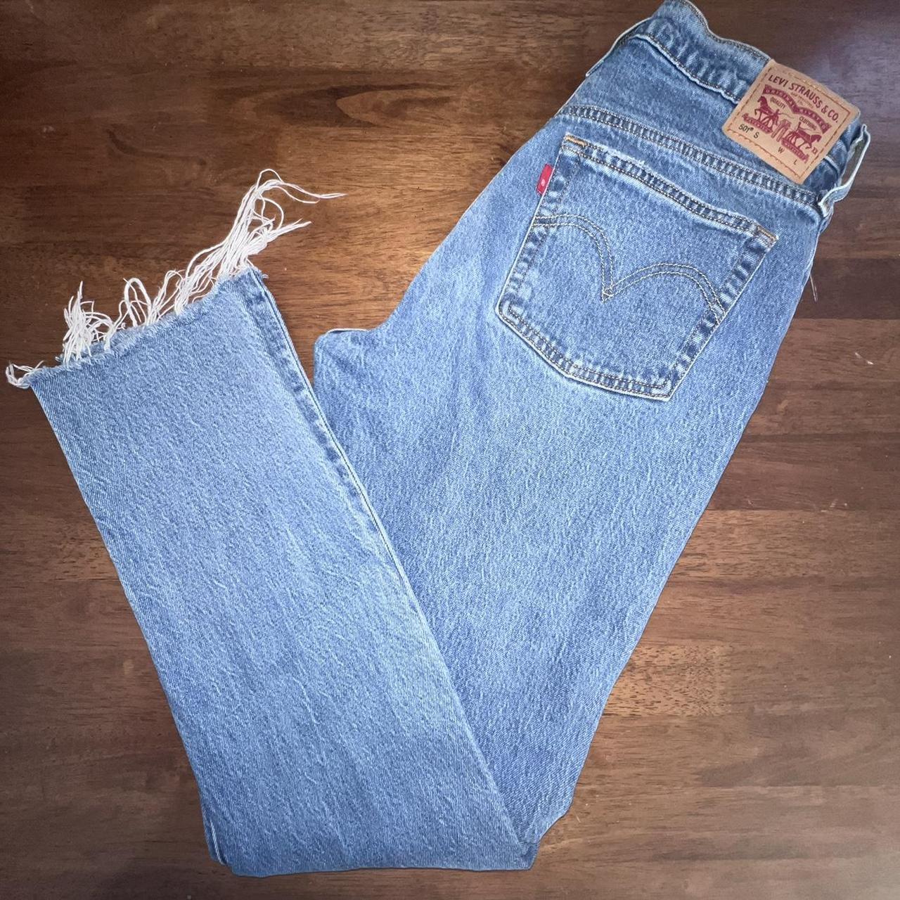 Women’s Levi’s 501 S Skinny W30 L30. Paid around... - Depop
