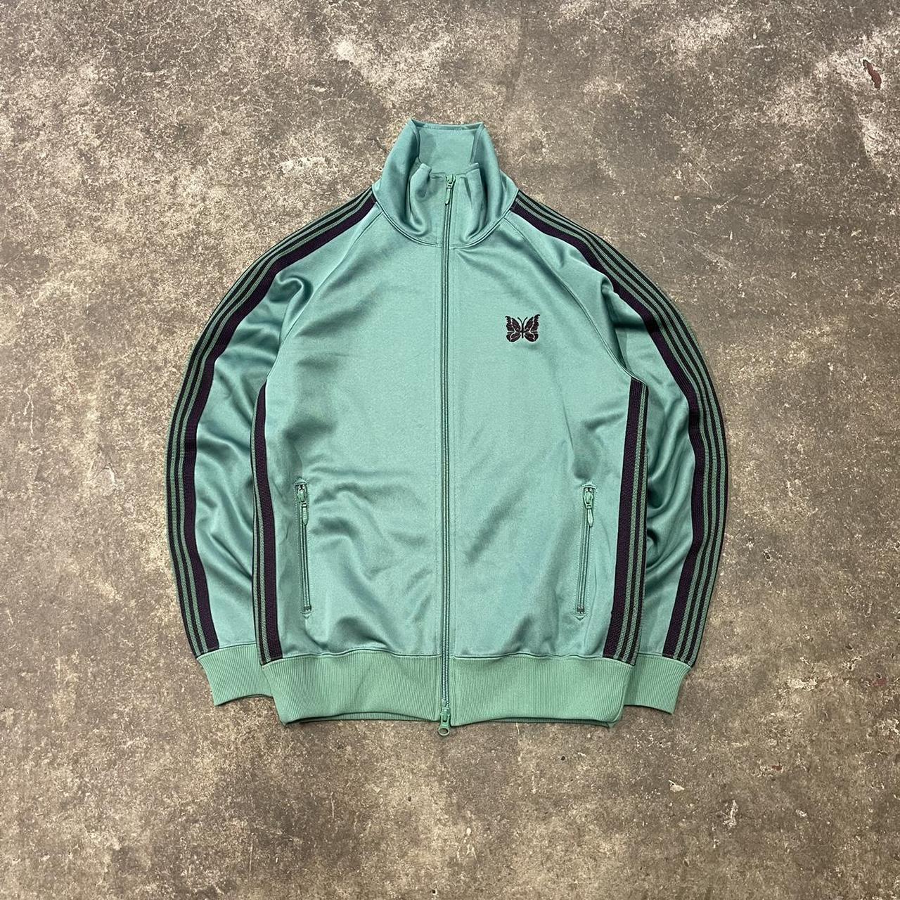 Green Needles Polysmooth Tracksuit tracksuit full... - Depop