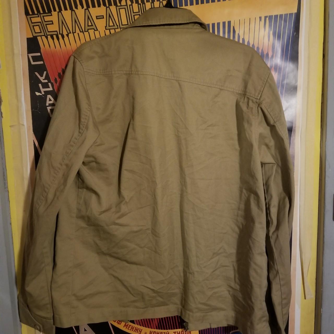 Volcom Men's Khaki Jacket | Depop