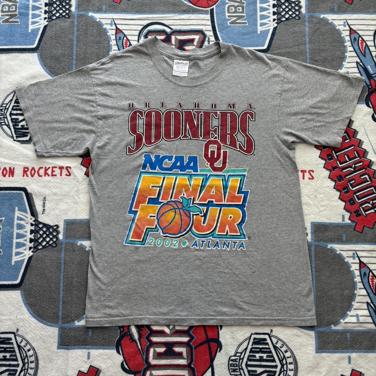 2002 OU final four tee L(Top to bottom) : 23 W(Pit... - Depop