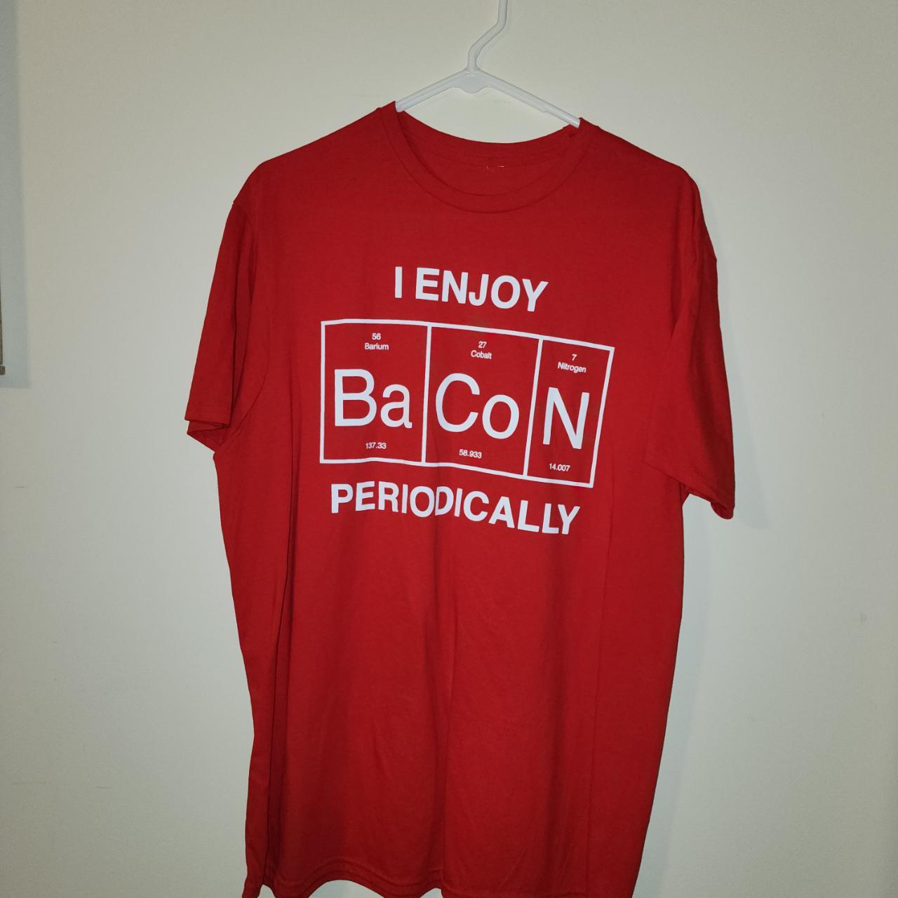 Men's Well Worn Brand Bacon T-Shirt L Size large.... - Depop