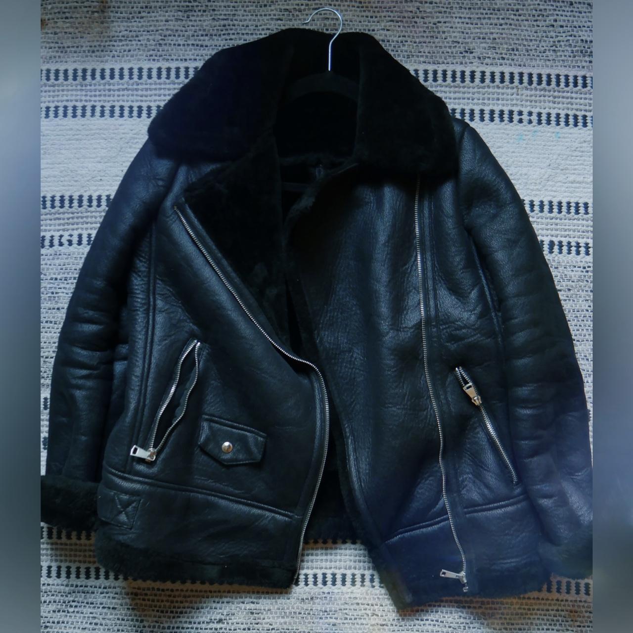 Rare Japanese brand leather jacket (AFTA), brand new... - Depop