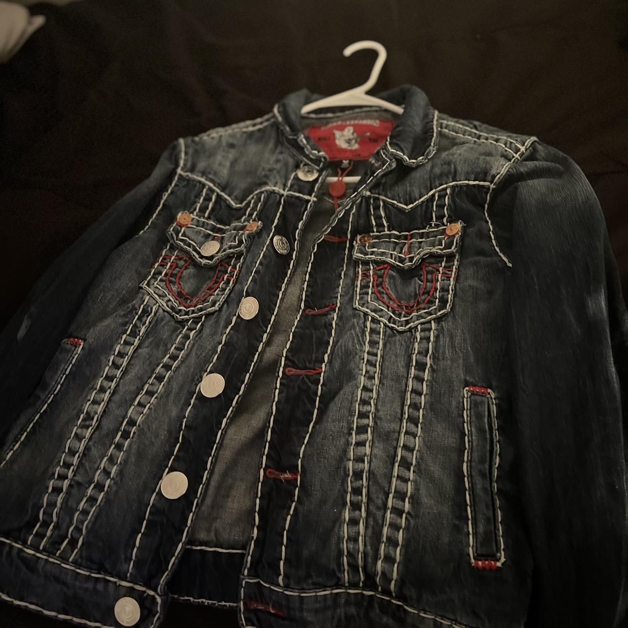 True Religion Denim Jacket Solo #True #Religion - Depop