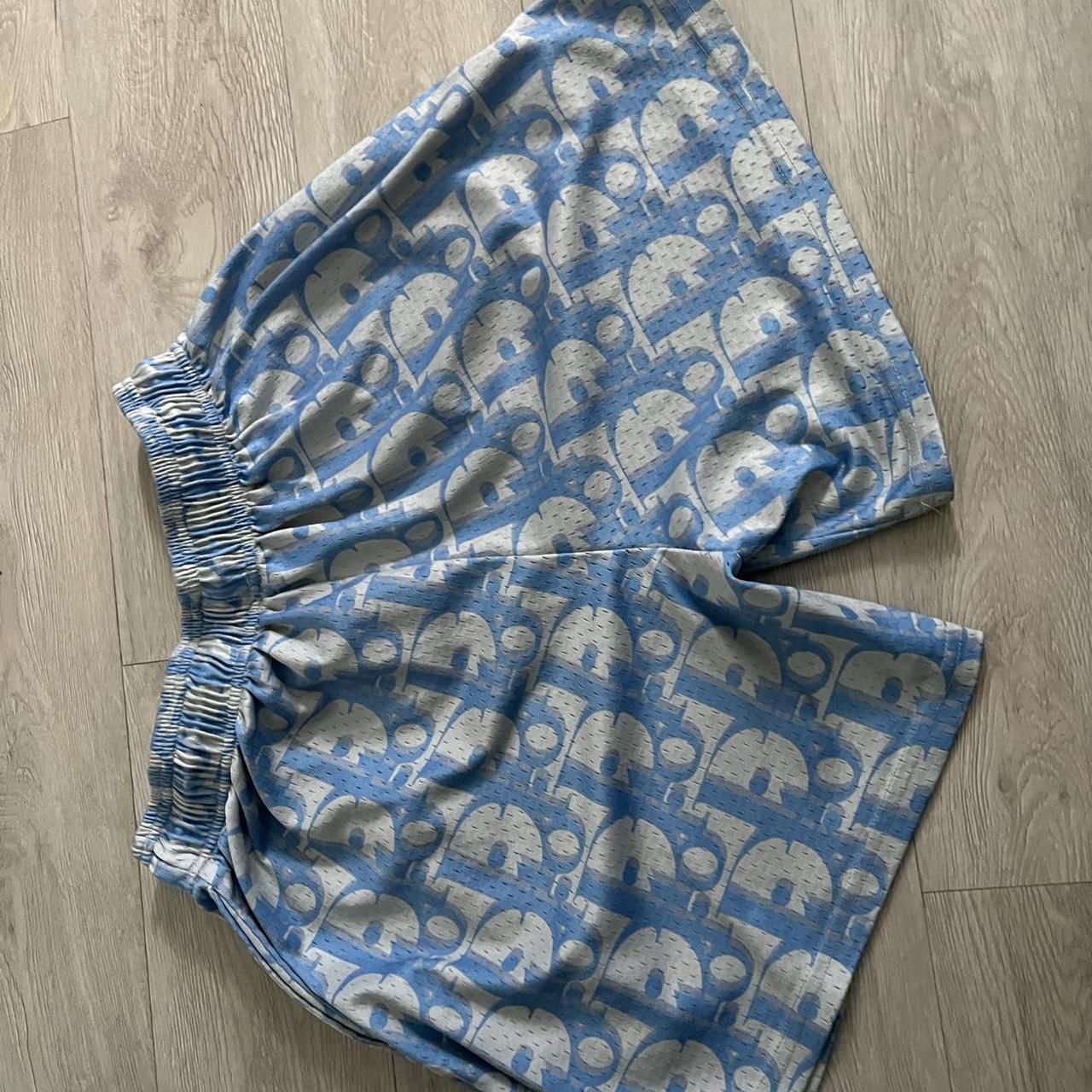 Dior Print Shorts open to offers - Depop