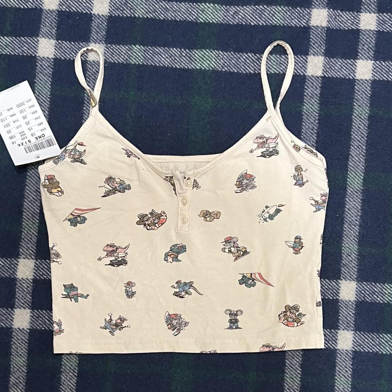 brandy melville chill since lorene top rare (?)... - Depop