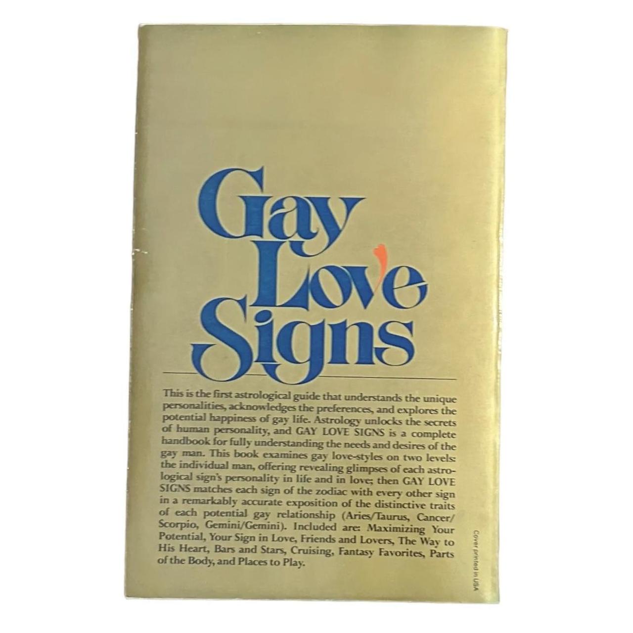 GAY LOVE SIGNS THE FIRST ASTROLOGICAL GUIDE FOR MEN... - Depop