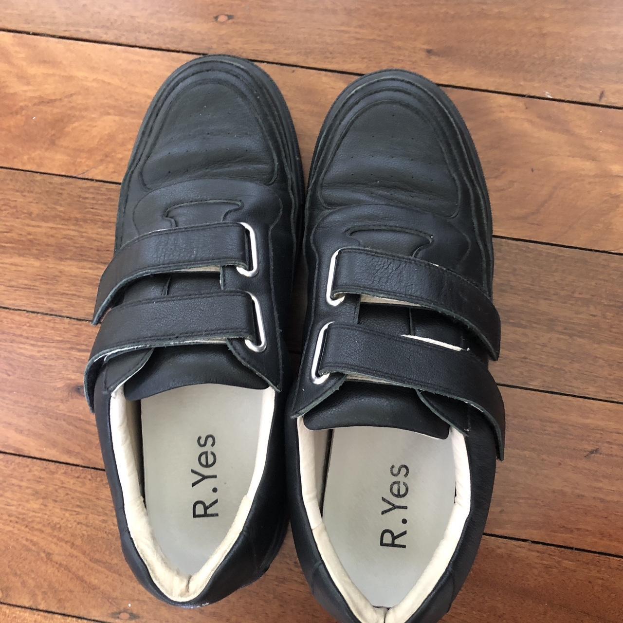 Radical Yes Velcro sneakers. Real leather outer and... - Depop