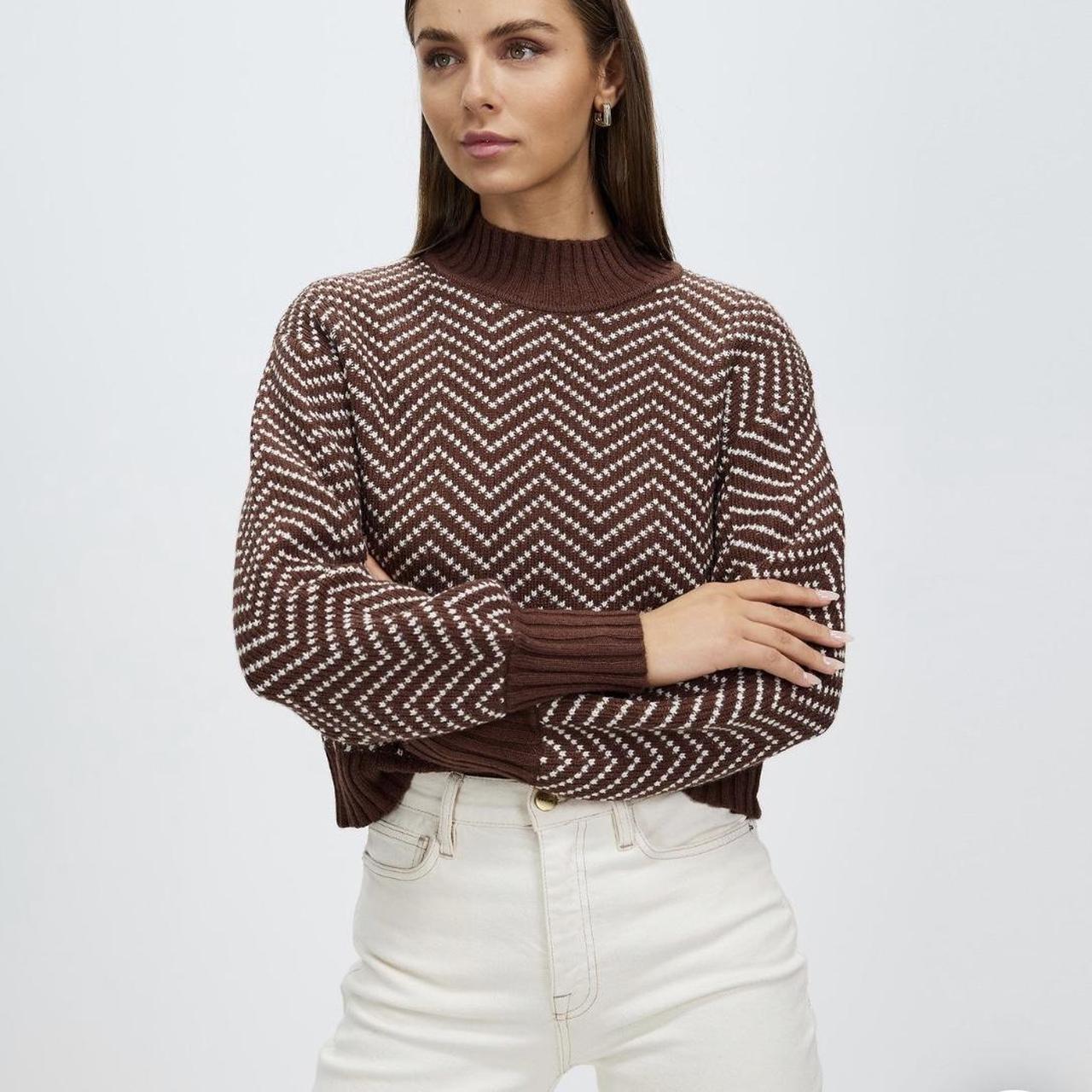 Women's Brown Jumper | Depop