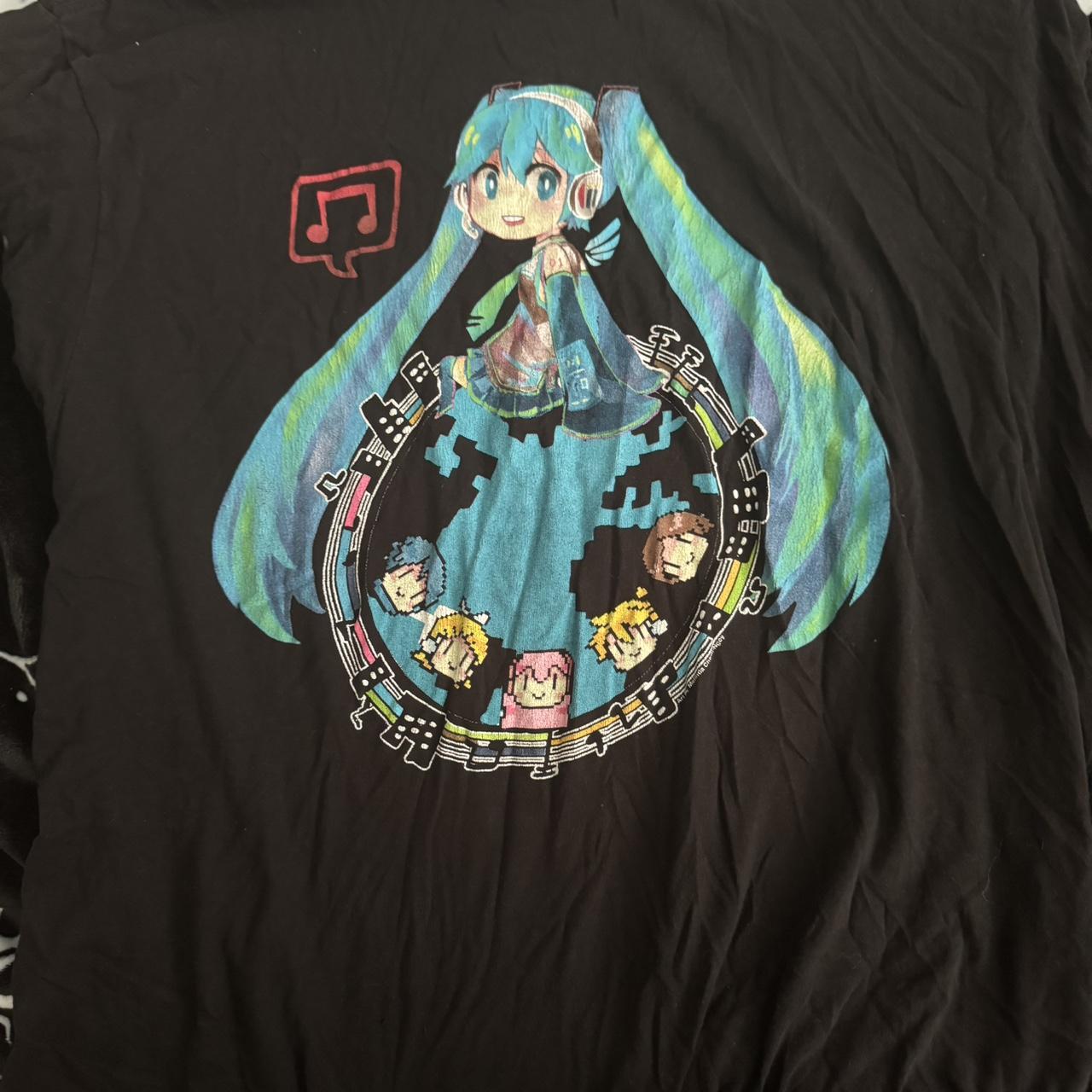 Miku vocaloid shirt from hot topic Was my favorite... - Depop