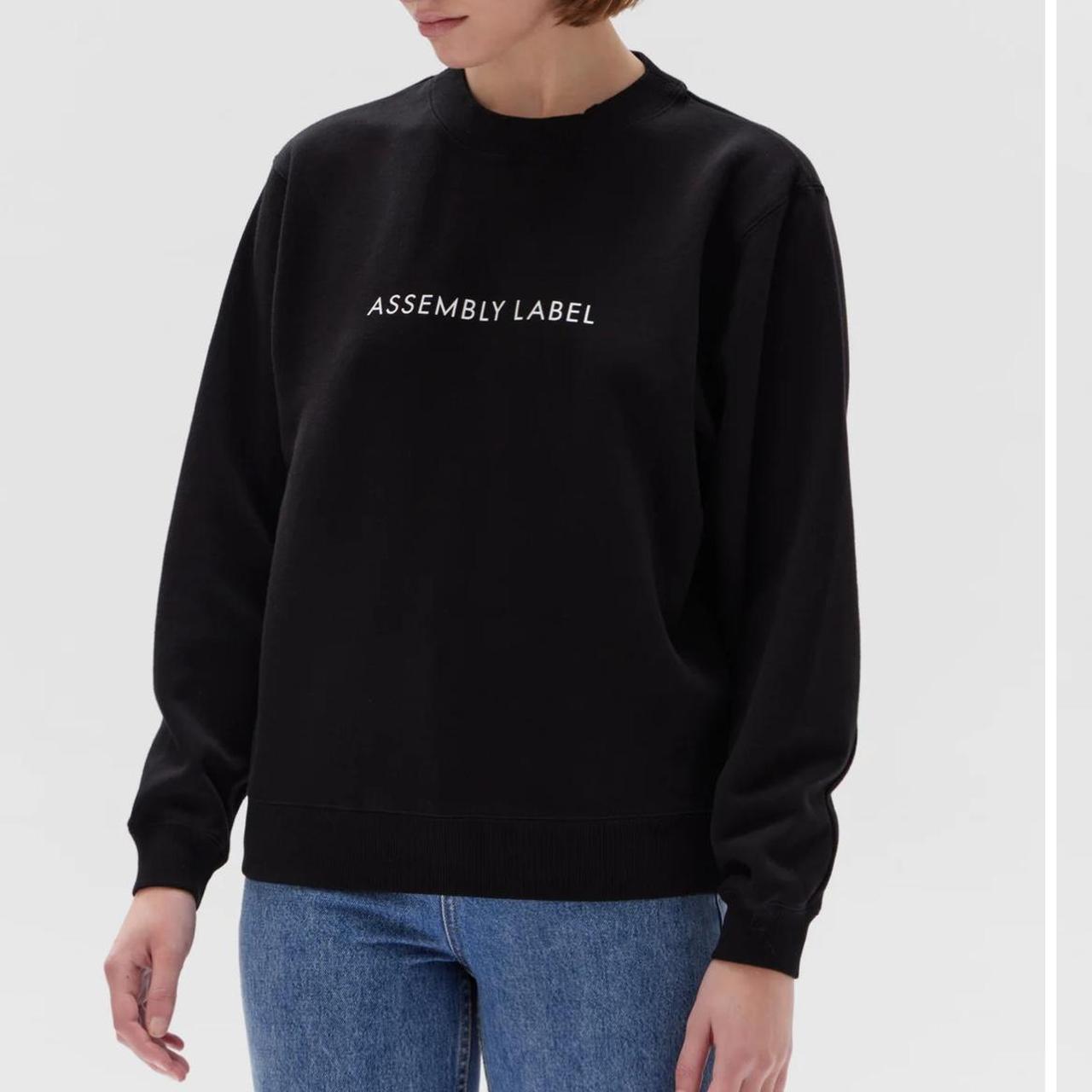 Black assembly label jumper $40 RRP: $90 Open to offers - Depop