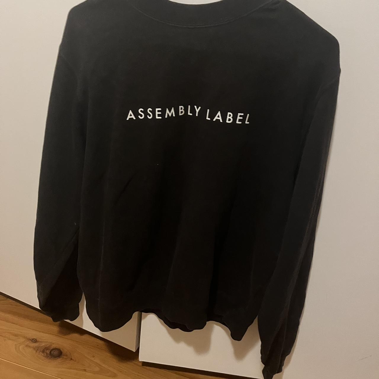 Black assembly label jumper $40 RRP: $90 Open to offers - Depop