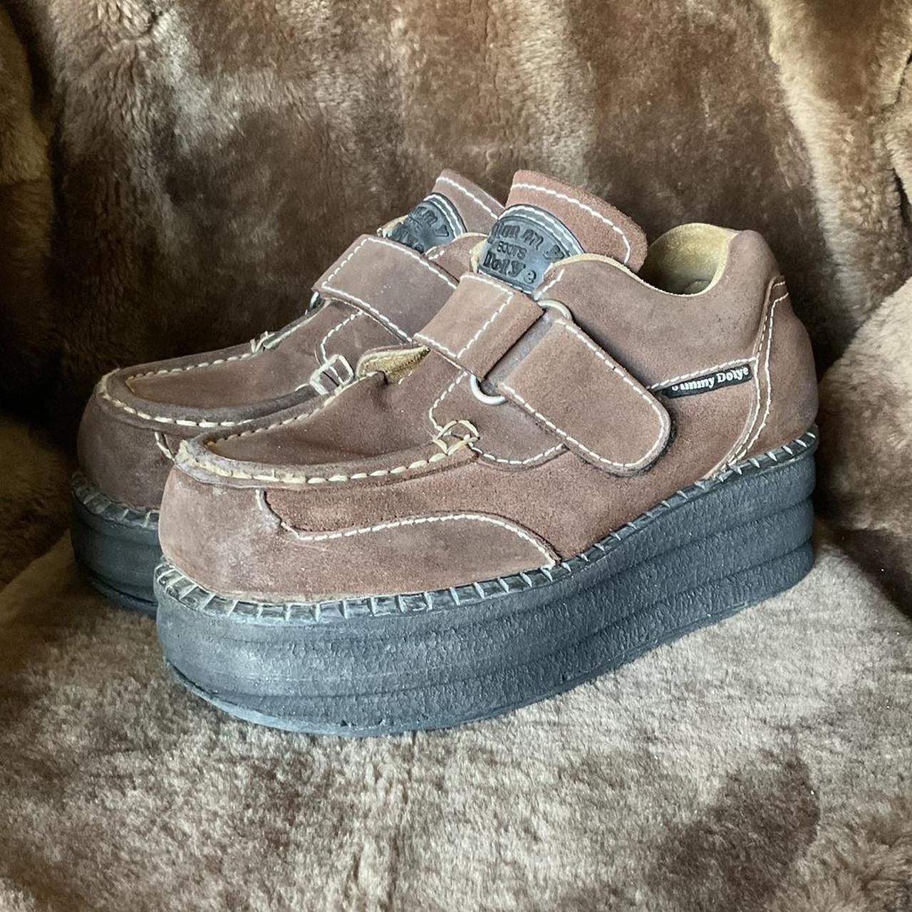 Vintage platform shoes by Jimmy Dolye Good vintage... | Depop