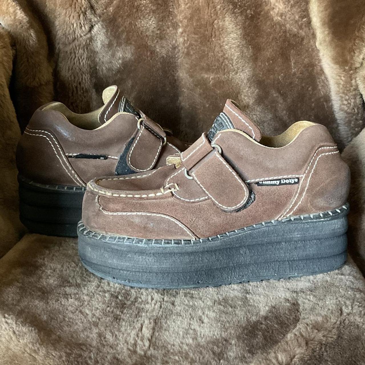 Vintage platform shoes by Jimmy Dolye Good vintage... | Depop