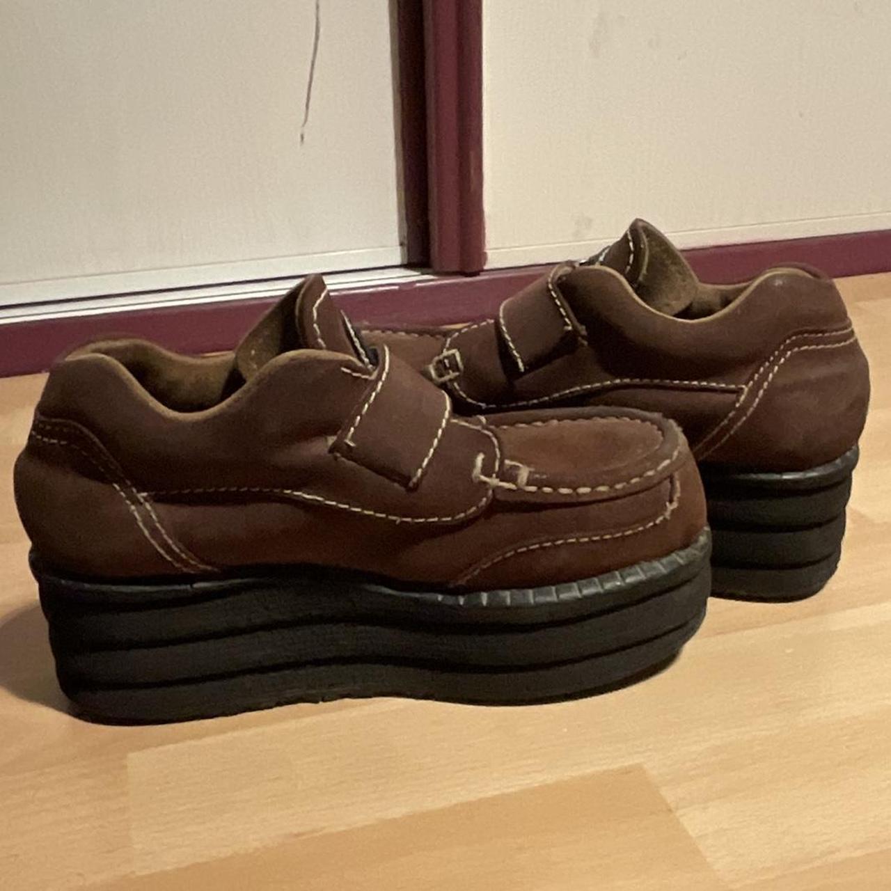 Vintage platform shoes by Jimmy Dolye Good vintage... | Depop