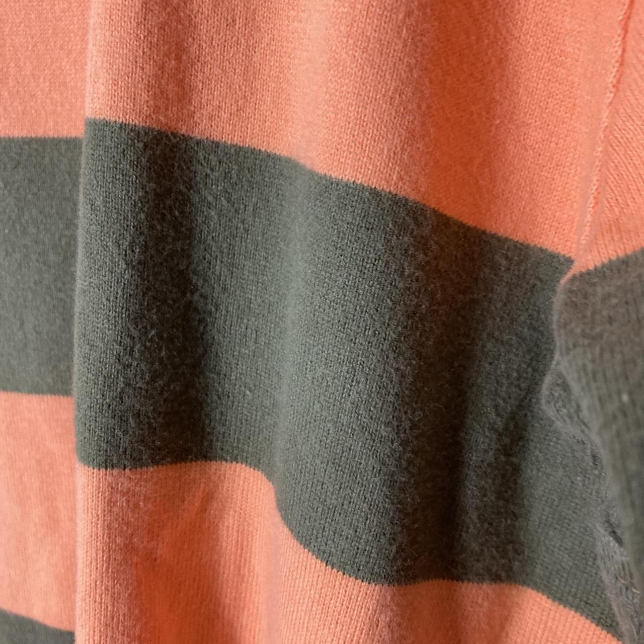 Lacoste Rugby Polo XL Long Sleeve Striped Preppy... | Depop