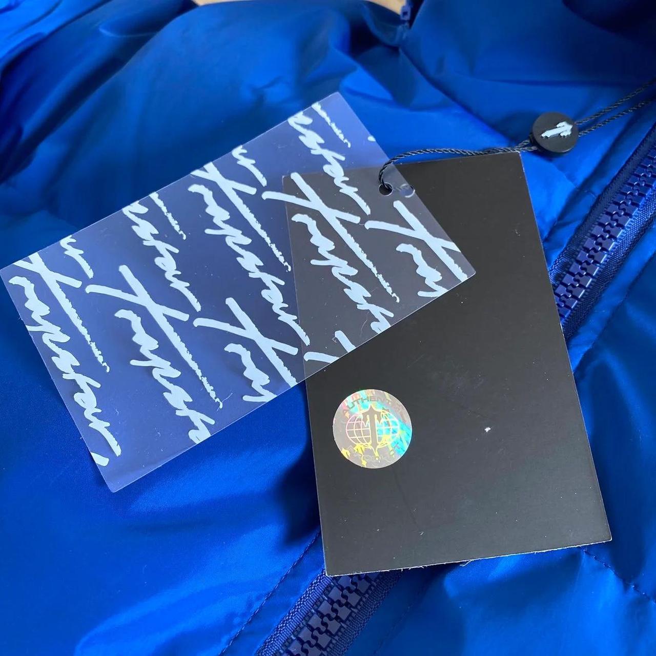 ‘Dazzling blue’ Iron gate Trapstar jacket Worn once... - Depop