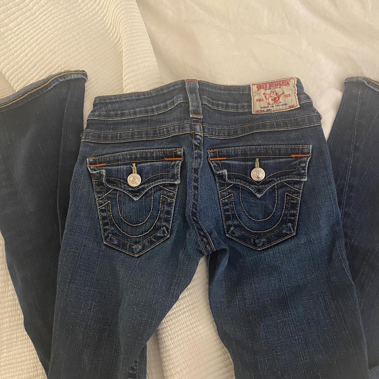 real true religion truey low rise flare bootcut... - Depop