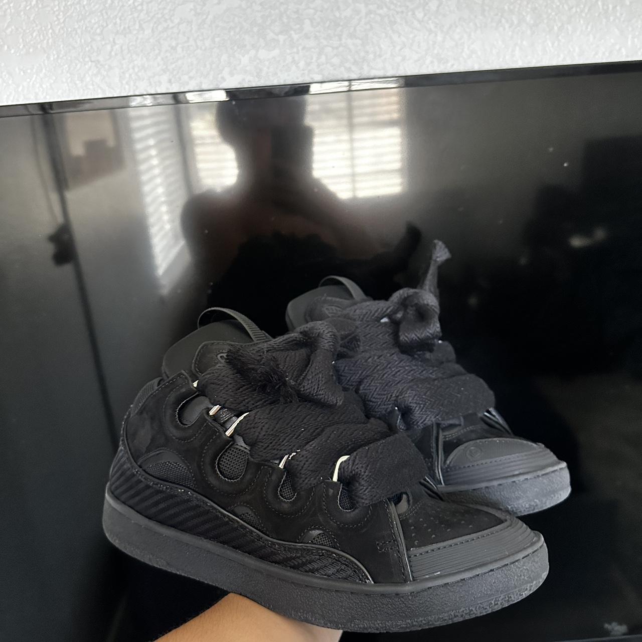 Lanvin Curb - Black size 44 Us 10 - Depop