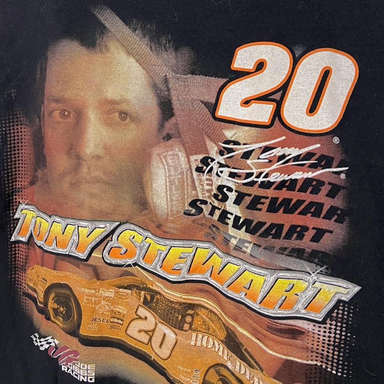 Tony Stuart Racing Cutoff Big design on... - Depop