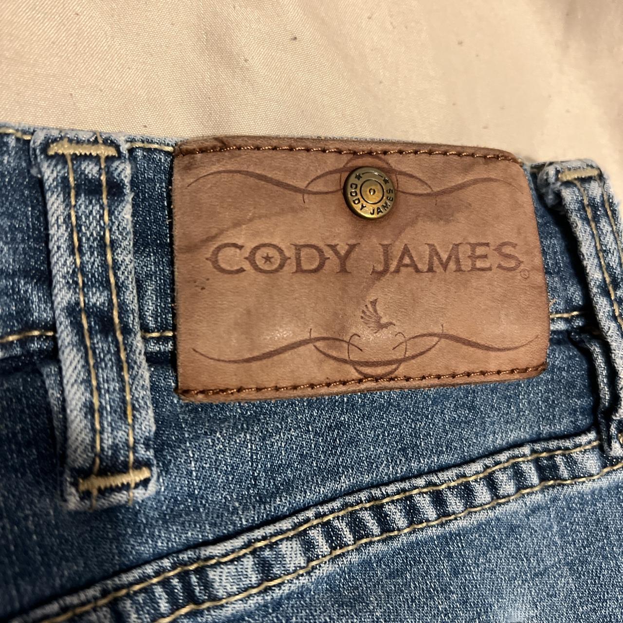 Baggy vintage clear jeans cody james - Depop