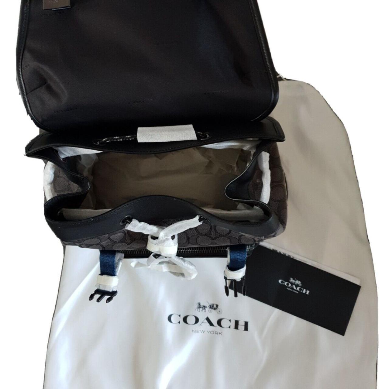 Brand new unused mens Coach League Flap Leather... - Depop